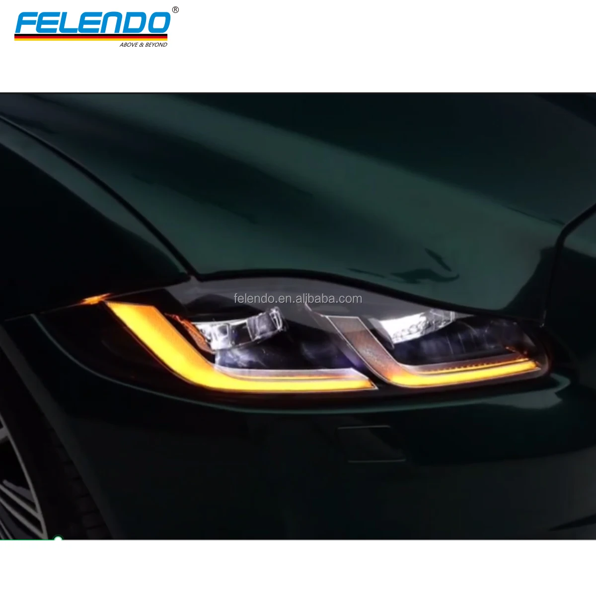 Felendo Full LED Upgrade Headlamp for Jaguar XJ XJL