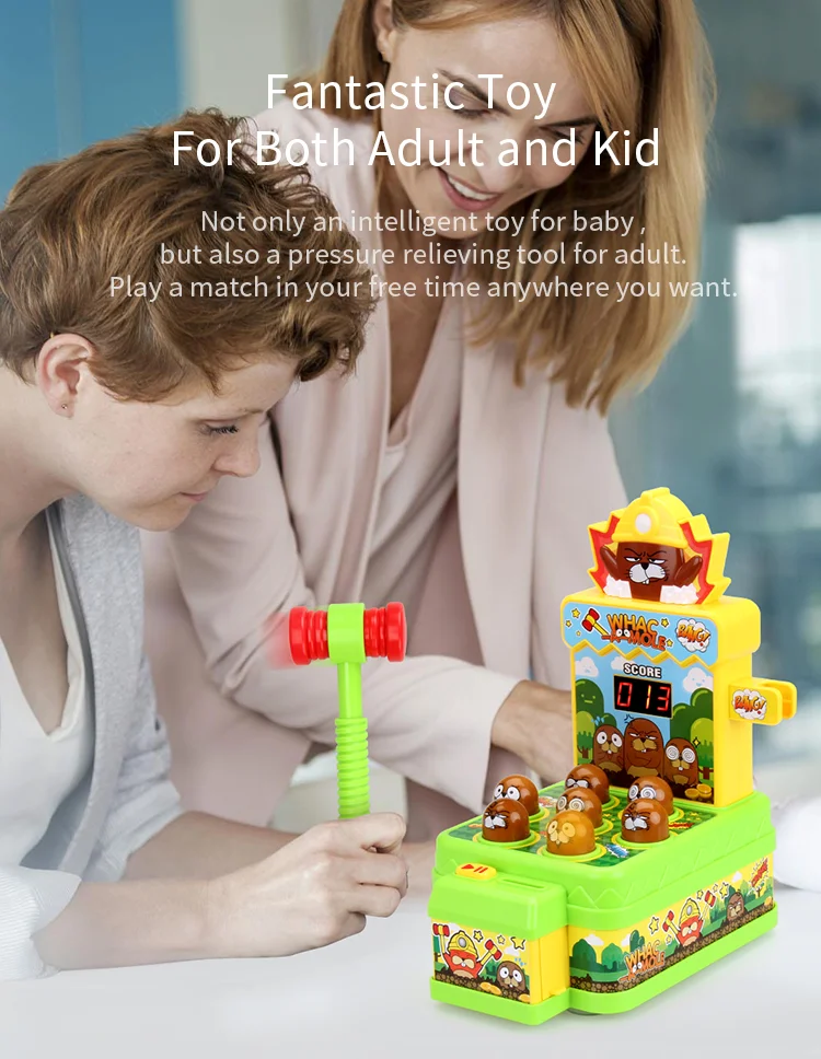 FIVE STAR Whack A Mole Game - Educational Fun for Kids