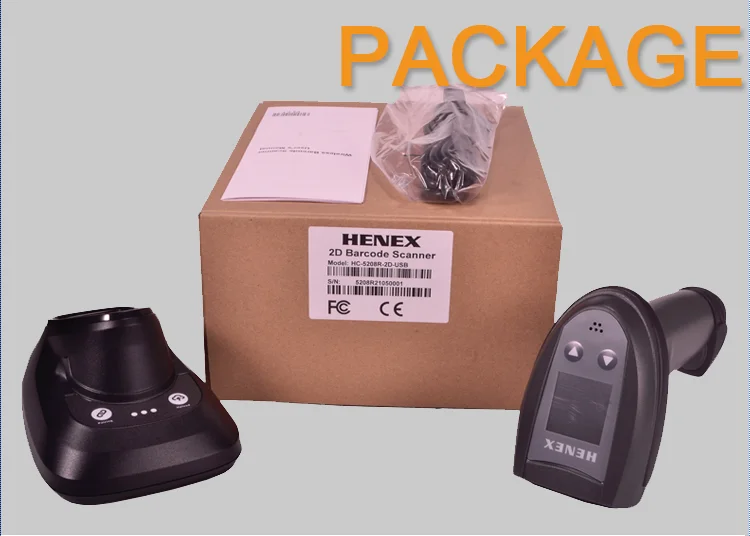 Henex Hc-5208rc Long Range Qr Code Scanner Qr Reader Inventory 2d ...