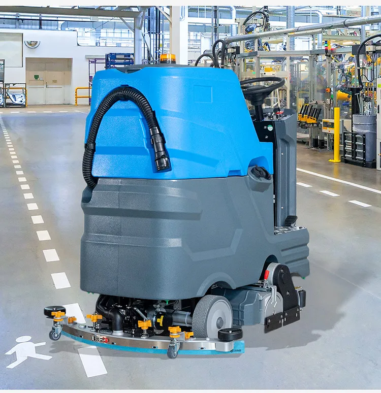 KUER KR-G650 Modern Style Floor Scrubber Dryer, Commercial Electric ...