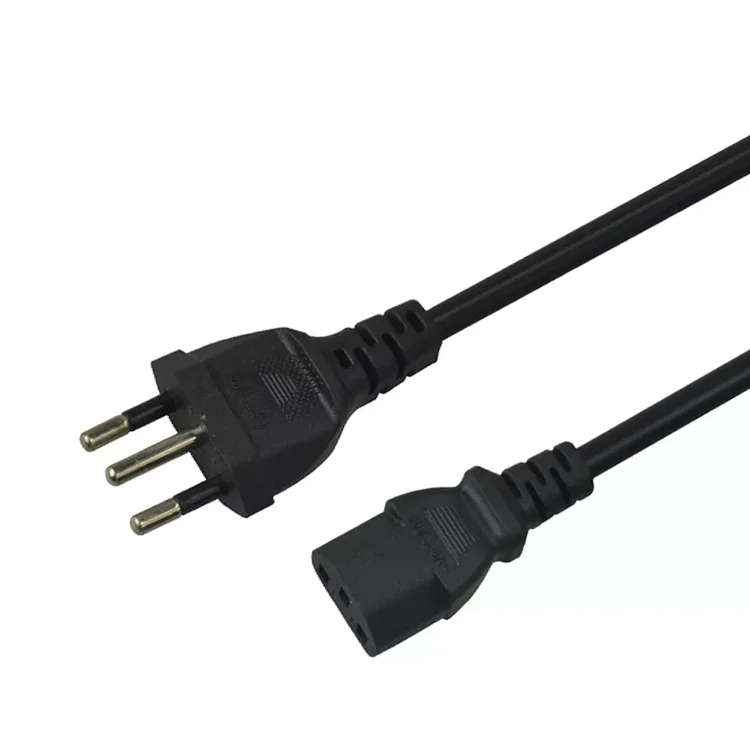 Brazil Power Cord Brazilian Inmetro Approval 3 Pin Extension Cord To ...