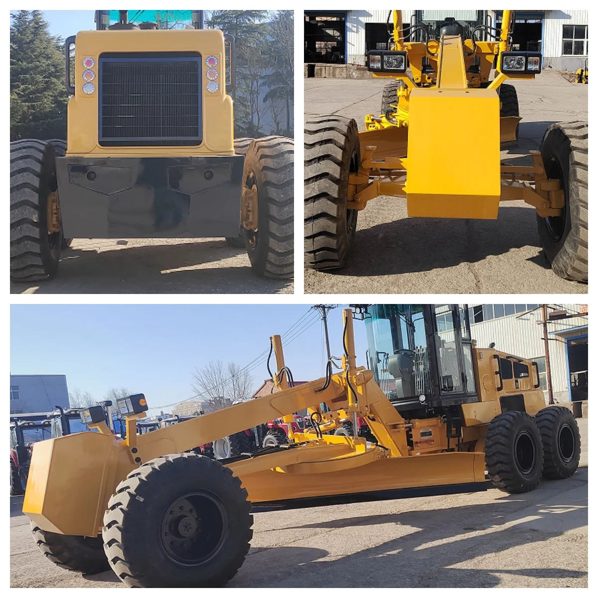 Hydraulic Self Propelled Grader Powerful And Efficient For Large Scale ...