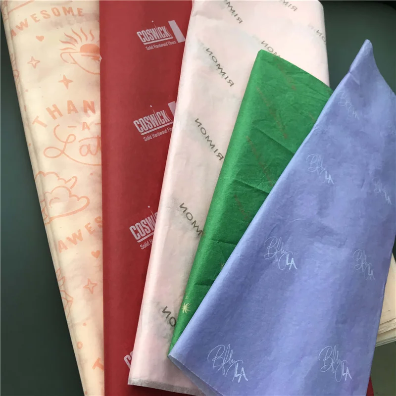 Custom Printed Tissue Paper - Perfect for Gift Wrapping