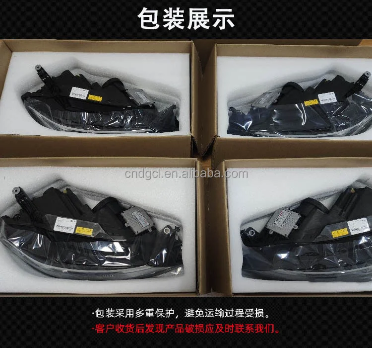 High Quality A6C8 LED Headlights 12V Plug and Play New White 6000K ...