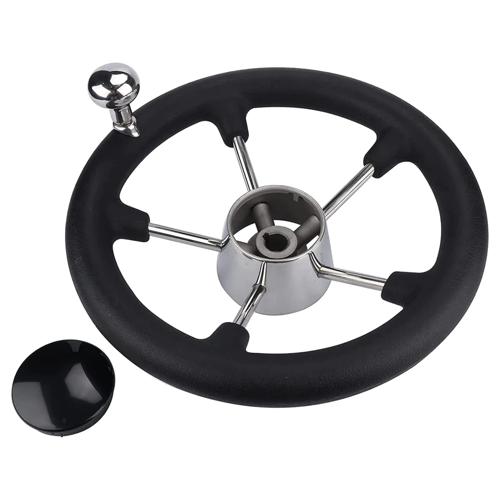 5 Spoke Destroyer Control Sailboat Boat Marine 1/2'' Boat 316 Stainless ...