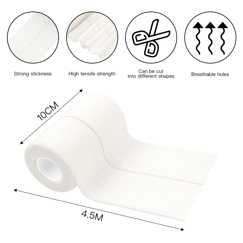 Prevent Injury Weightlifting Wrestling Bandage With Glue Heavy Elastic ...