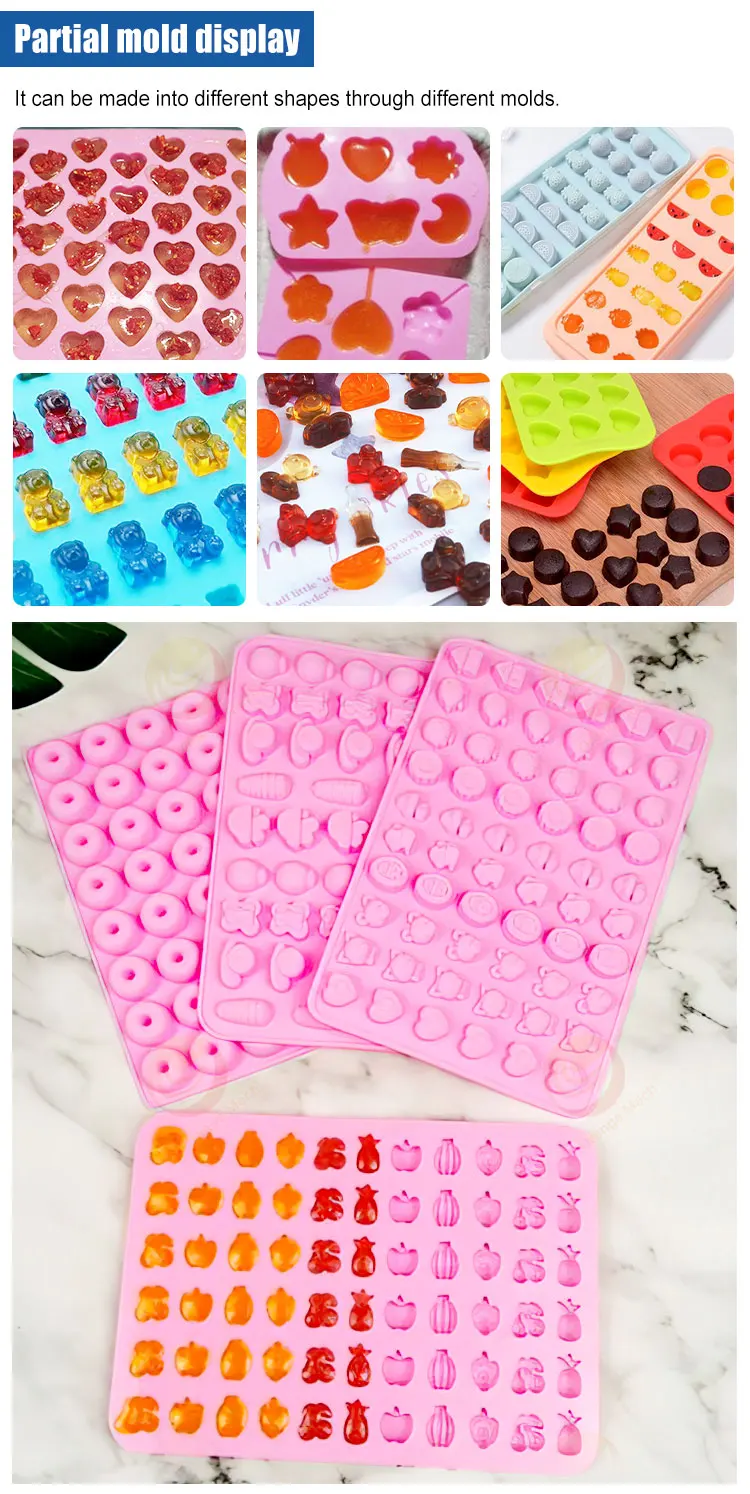 Table-top Multivitamin Jelly Production Mini Gummy Depositor Caramel ...