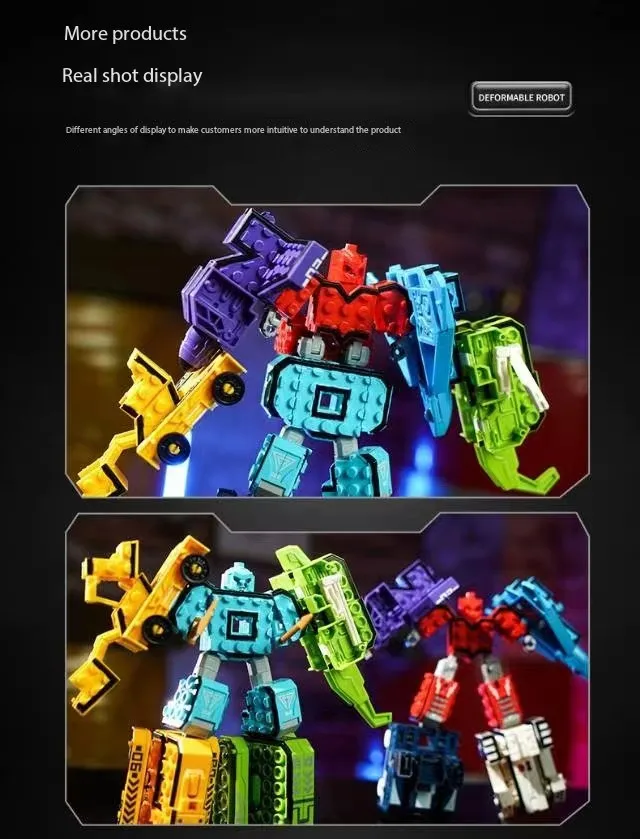 Assembling Building Blocks Educational Toys Action Figure ...