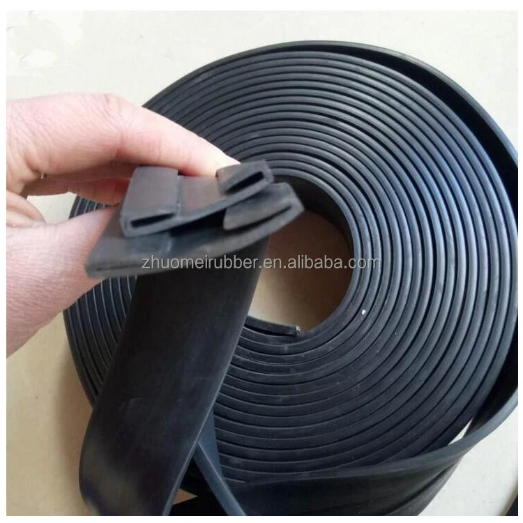 C Channel Fuel Tank Strap Chafe Rubber, 3mm Thick EPDM/Nitrile, Oil ...