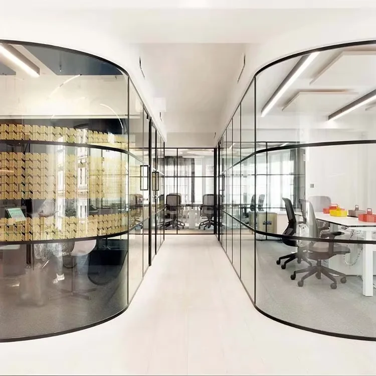 Operable Glass Wall Removable Acoustic Foldable Partition Wall With ...
