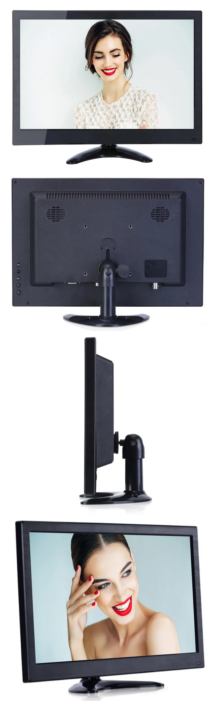 Small Size TFT LED Monitor 12.1 Inch Desktop LCD Monitor 12 inch Full ...