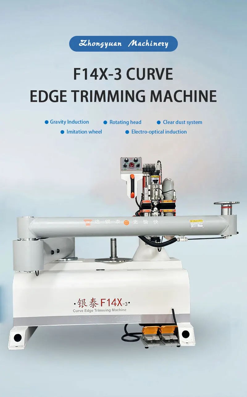 45 Degree Edge Bander Trimmer Edge Banding Cutting Glue Machine Milling ...