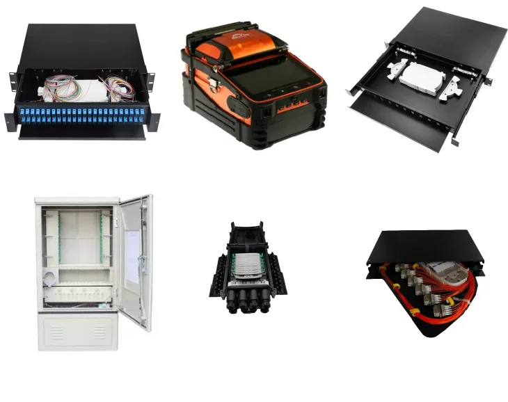 FTTH 144 Cores Fiber Optic Cabinet - Outdoor Distribution Cabinet for ...