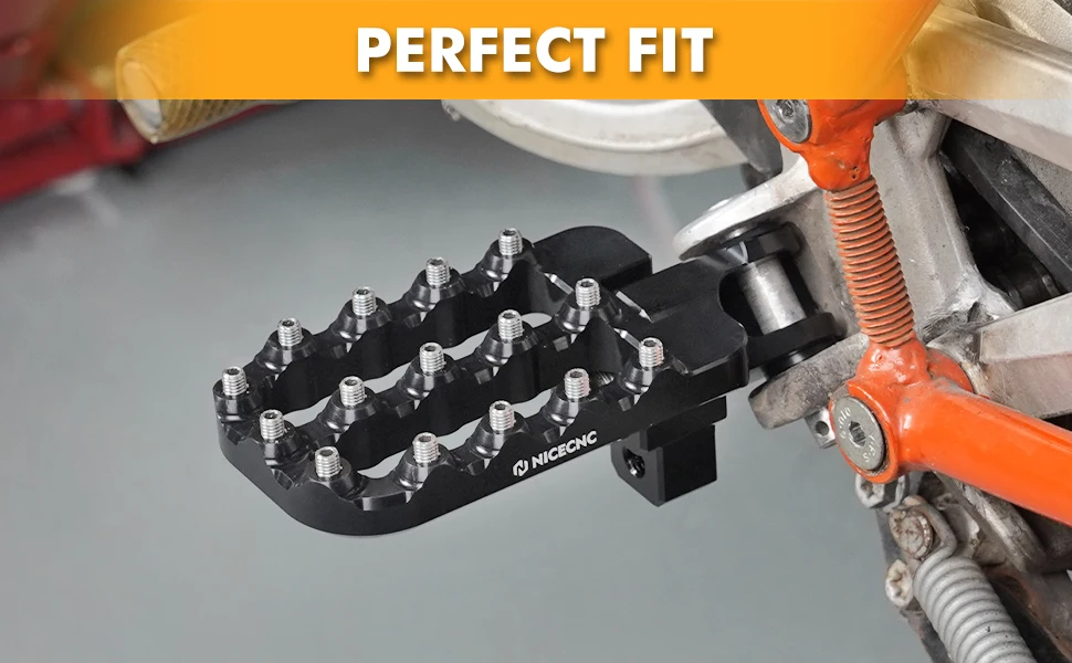 Nicecnc 20mm Lower Aluminum Adjustable Larger Footrest Footpeg For Ktm ...