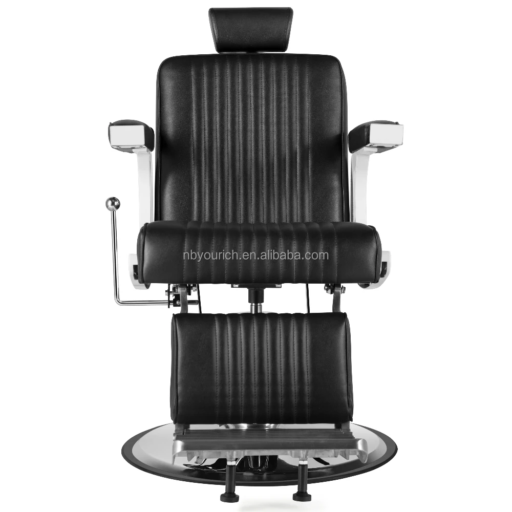 Salon Stool Gold Barber Chair For Barber Shop Swivel Stool With Lock ...