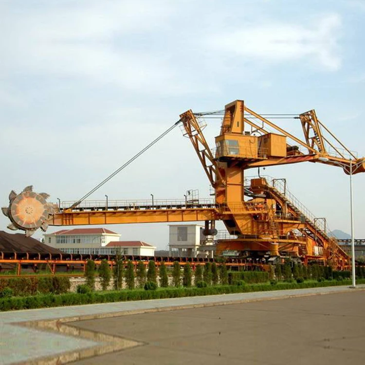 Large Bucket Wheel Stacker Reclaimer Slew Drive Coal Stacker and ...