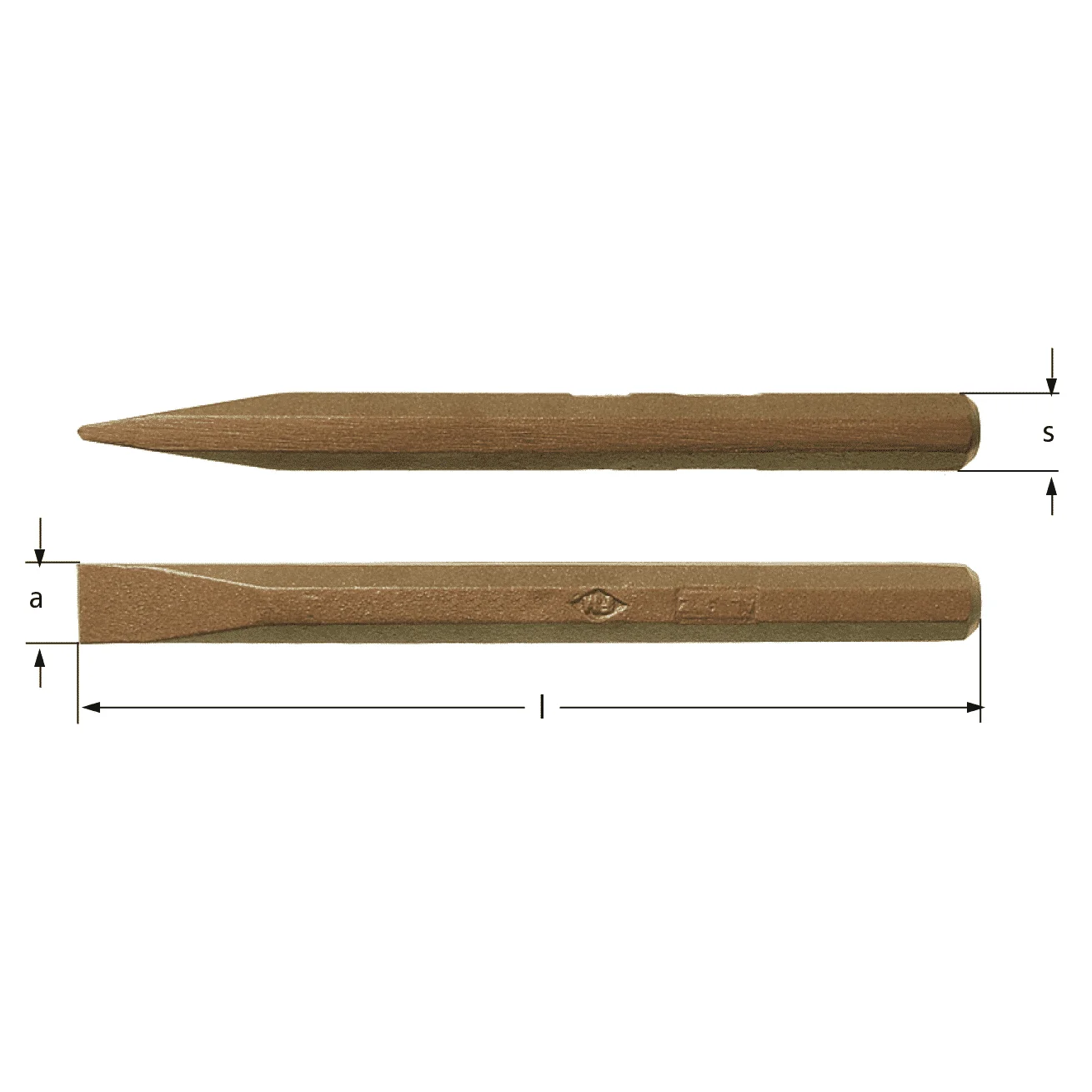 14x150 mm Spark-Proof Chisel Non-Sparkling Tool| Alibaba.com