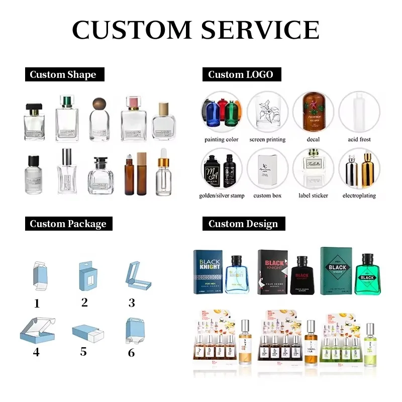 Long Lasting Scent Perfume Custom Different Smells Shape Ladies Perfume ...