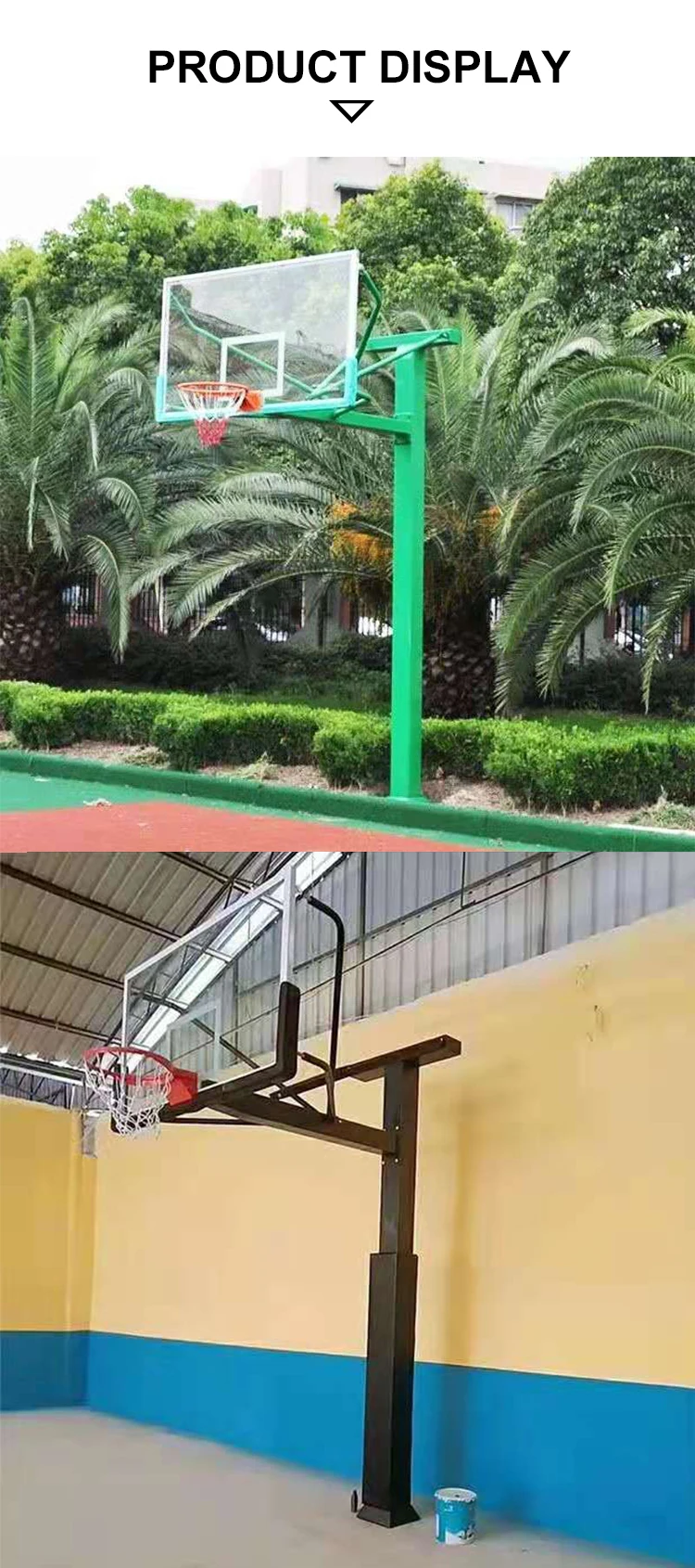 High Quality Outdoor Basketball Hoops - Durable & Movable