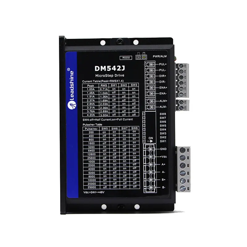 LEADSHINE MicroStep Drive DM542J Two-phase Stepper Motor Driver Servo ...