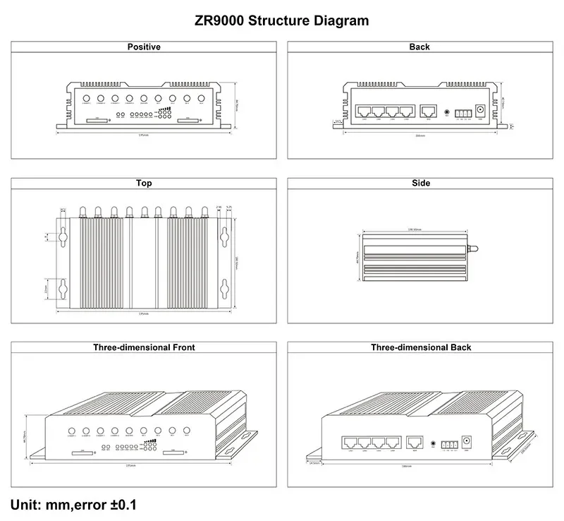 Chilink Zr9000 Industrial 5g Modem Wireless Wifi Router With Serial ...