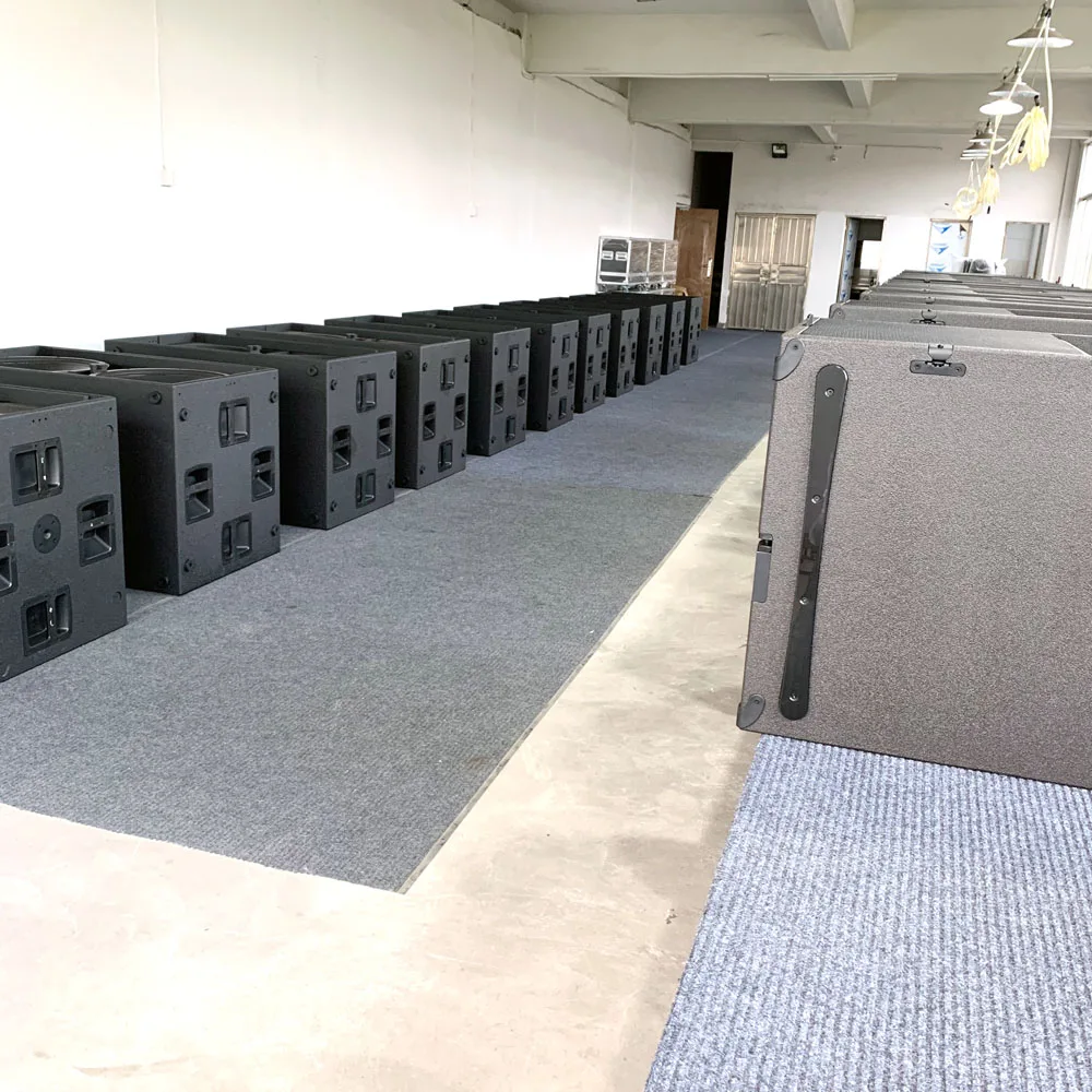 Dual 21 Inch Subwoofer Speaker Rcf 9007-as Outdoor Concert Sound System ...