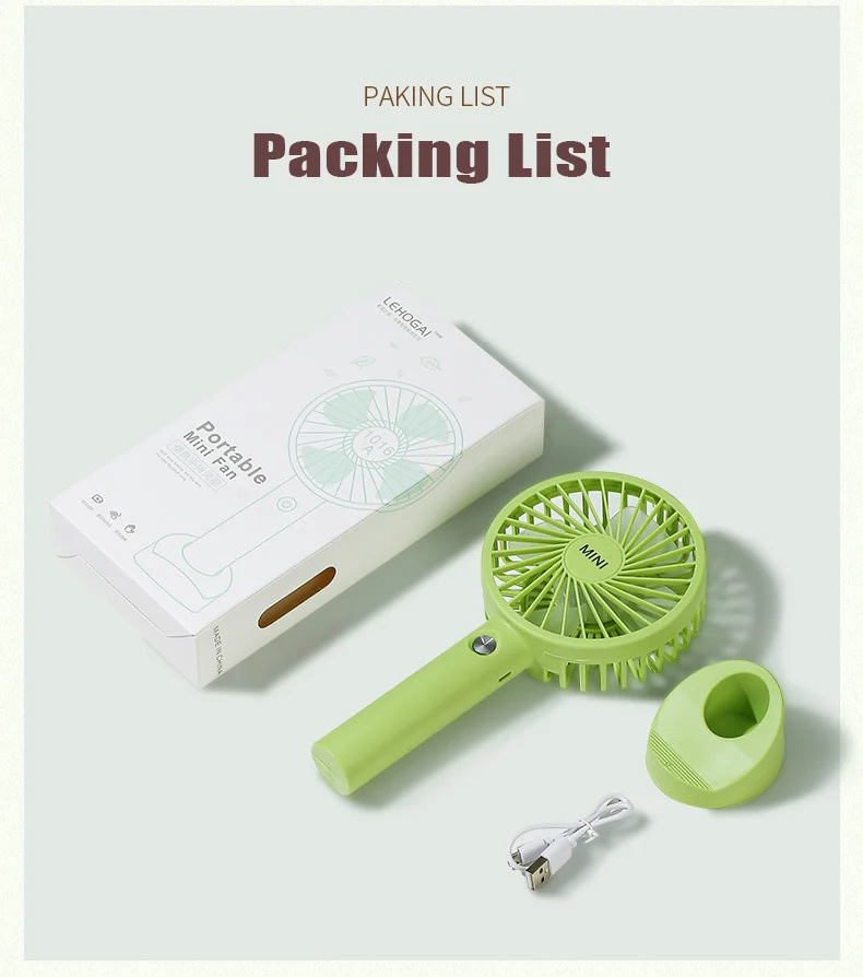 2025 Wholesale New Style Portable Mini Fan - Promotional Gift