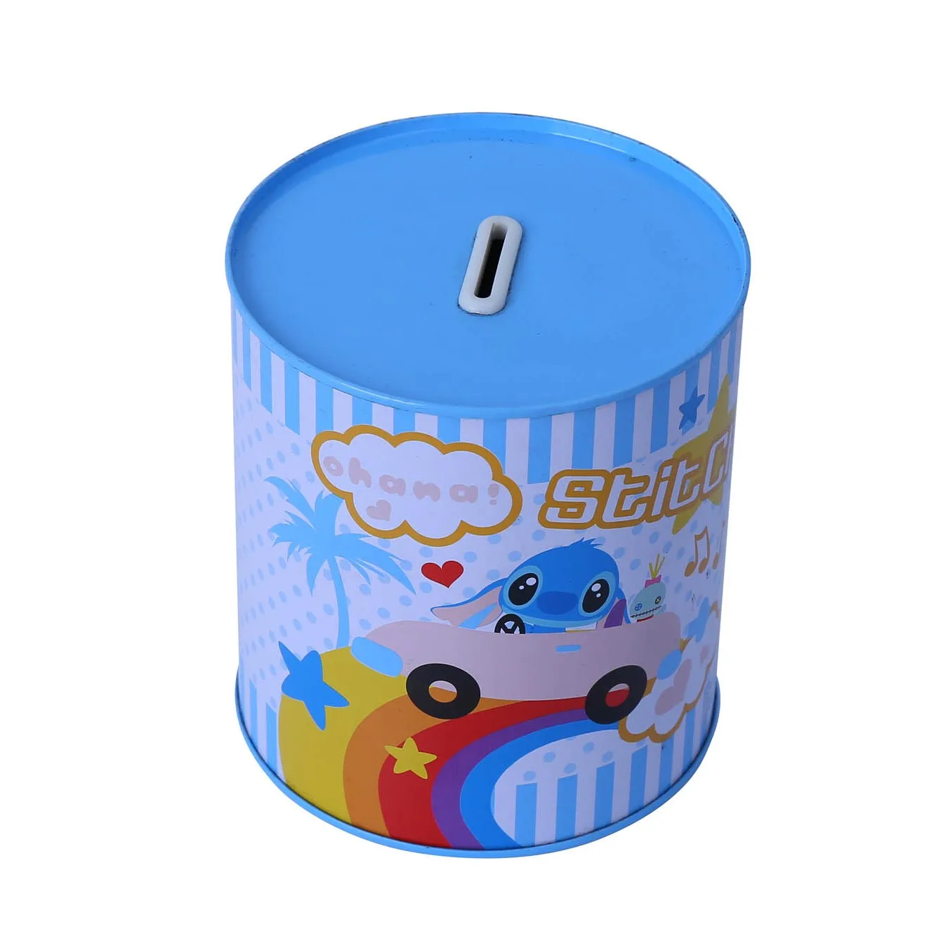 Coin Bank Customized Money Box Factory Supplier Gift Metal Round Tin ...