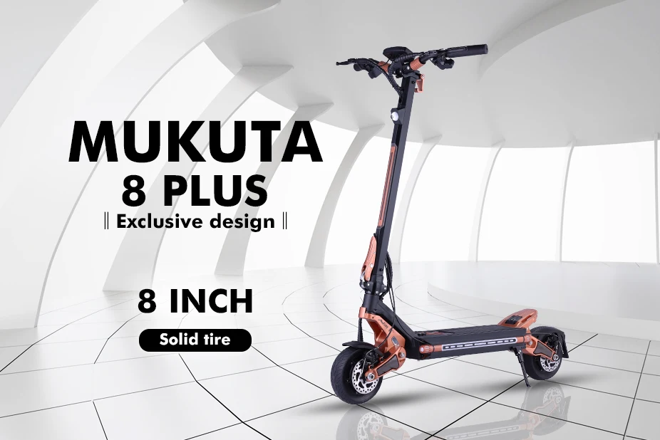 Mukuta 8 Plus Electric Scooter Adult 1200w Smart Lock Of Removable ...