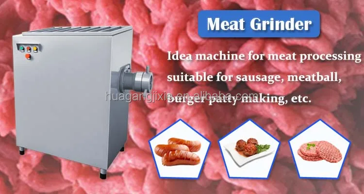 Factory Supply Frozen Meat Grinder Chicken Meat Mincer Big Block Meat ...