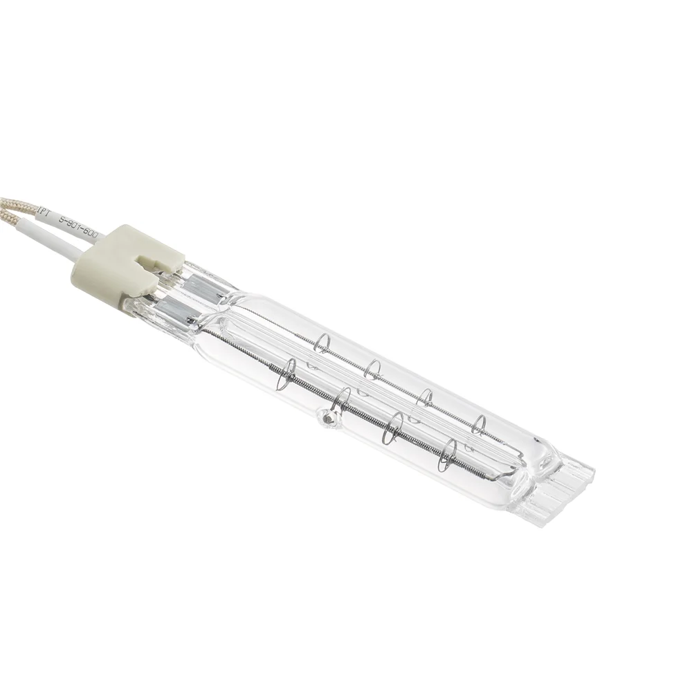 Shortwave Halogen Tube Gold Coating Heater Lamp for 3D Printing