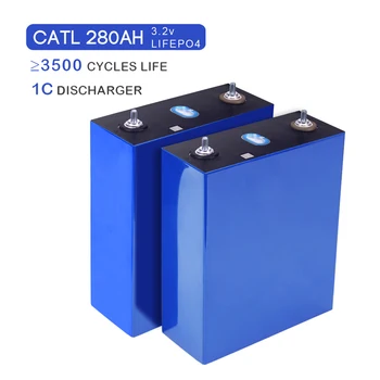 Prismatic 3.2v Catl 280ah Lifepo4 Battery Grade A Ev Lithium Ion ...