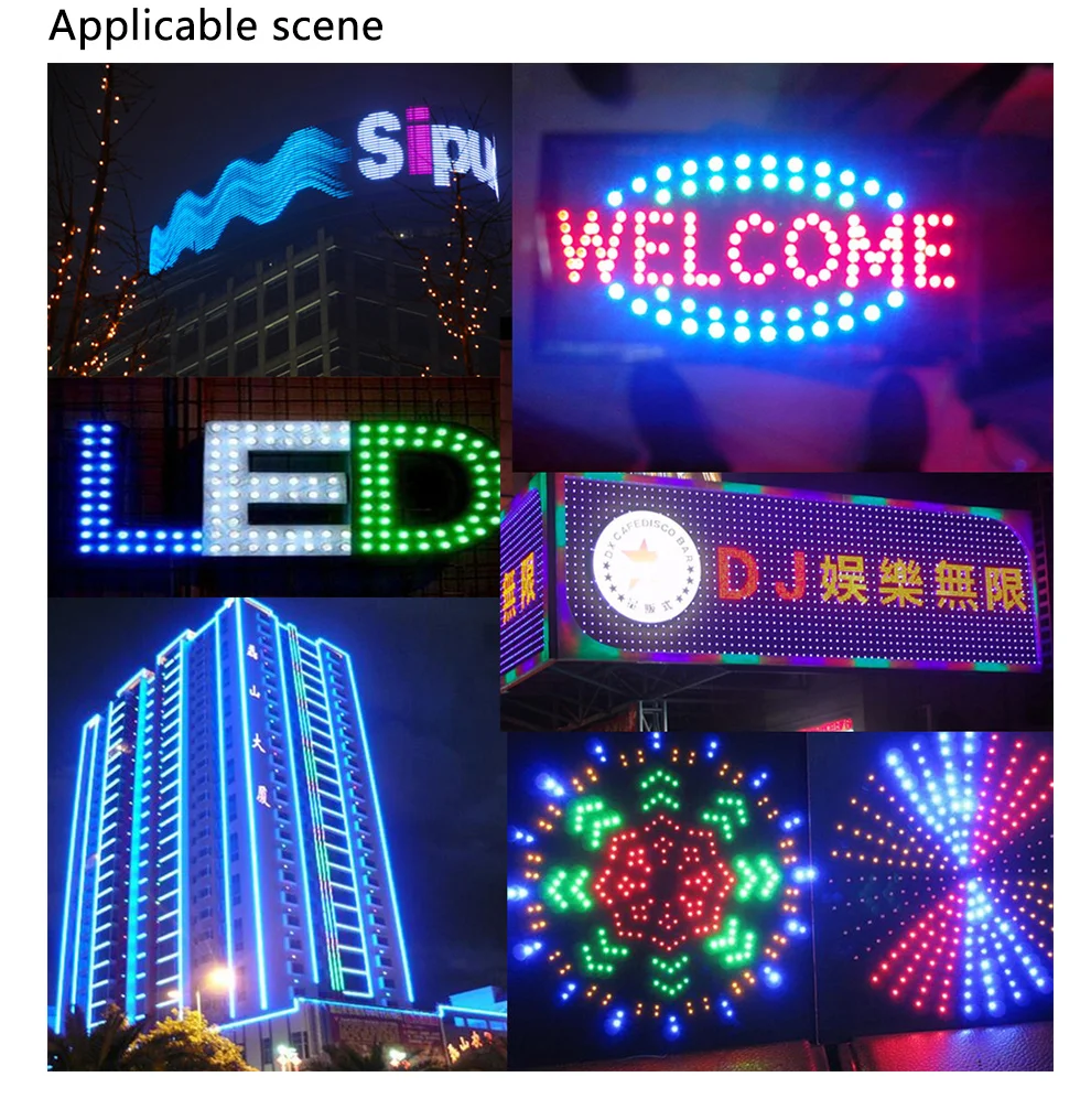 COB Power LED Modules 12V 24V Waterproof Commercial Advertising Sign 2W ...