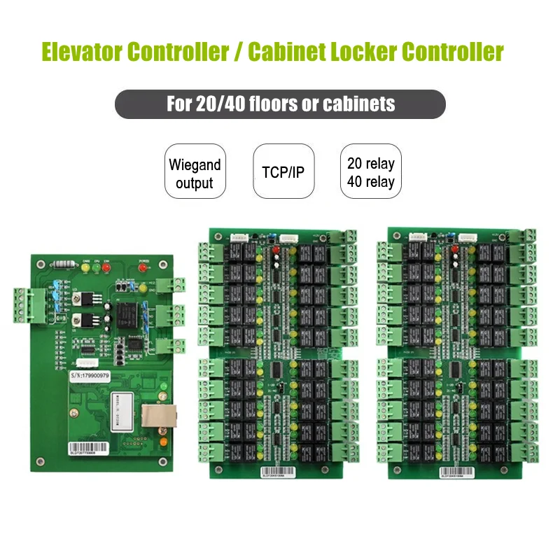 DT20 Electric Cabinet Locker Control System for 40 Lockers