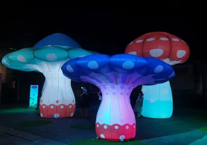 Best Price Outdoor Advertising Inflatable Mushroom Funny Cartoon Dolls ...
