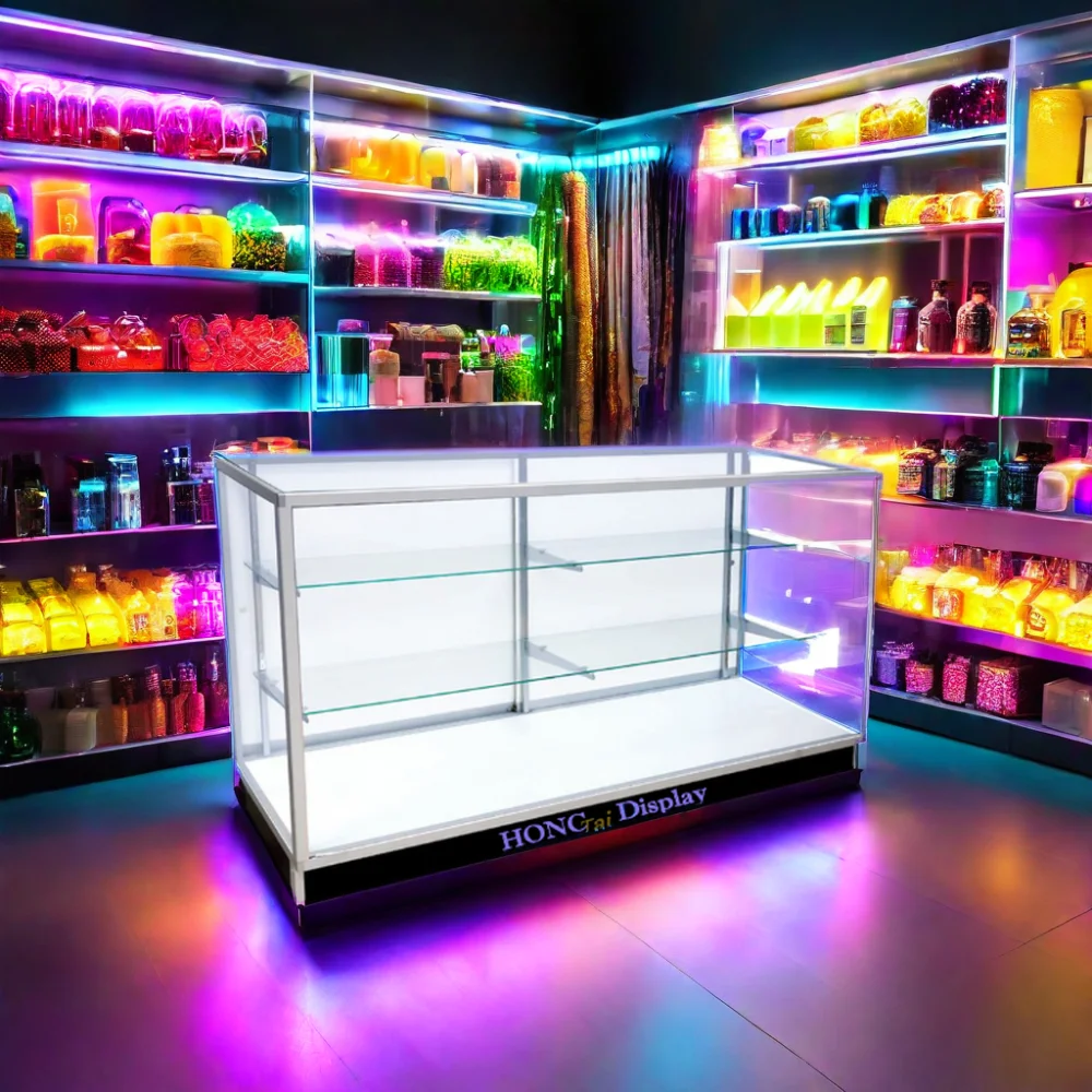 Fancy Boutique Design Shopping Mall Display Glass Sliding Drawer Door ...