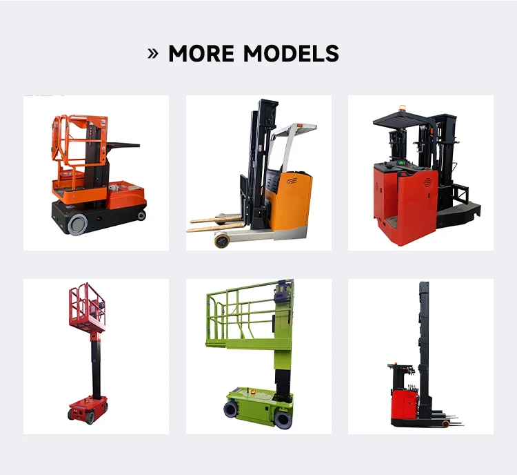 Yangft Narrow Aisle Warehouse Lift Order Picker Electric Logistic ...