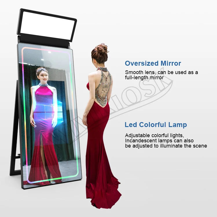 Mirror Photobooth Magic Selfie Photo Mirror Booth With Camera Printer ...