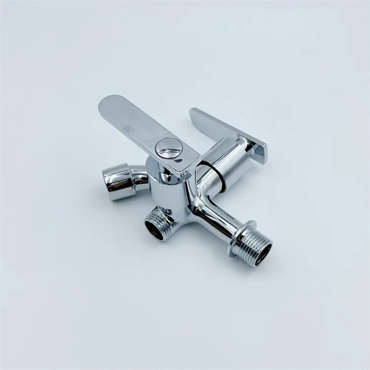 China Wholesale Double Use Toilet Water Bib Tap Washing Machine 2 Way ...