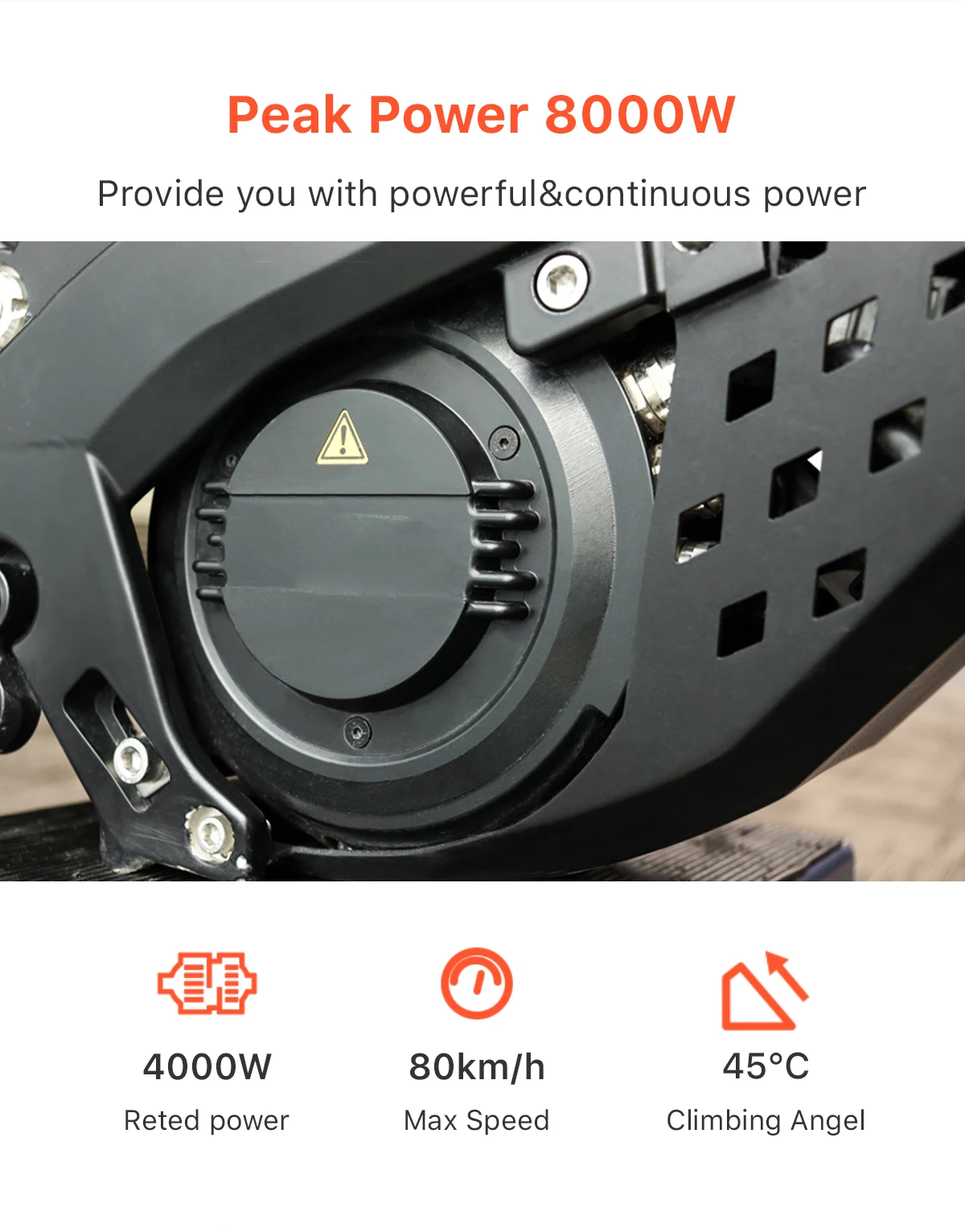 Dirt Bike Electric Motorcycle 8000w Adult 440n.m 80km/h 72v 35ah Enduro ...