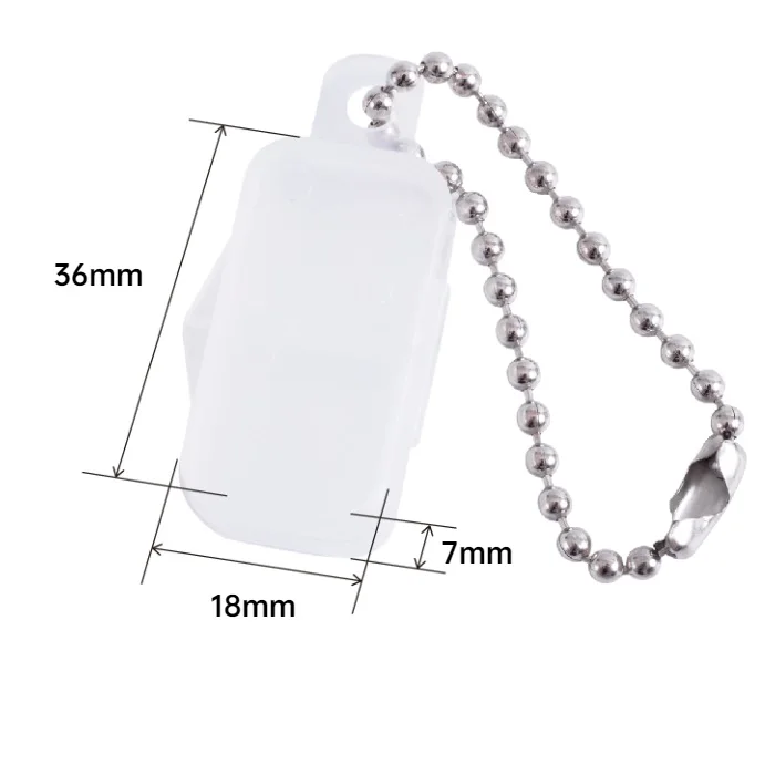 Plastic Key-ring Hearing Aid Battery Holder Storage Case - Buy Hearing ...