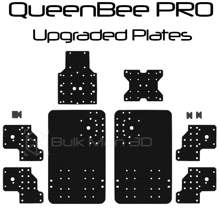 Queenbee PRO CNC Wood Router - 4 Axis High-Accuracy Kit