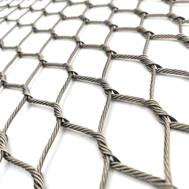 Flexible Architectural Inox Cable Safety Mesh Ss316 Stainless Steel ...