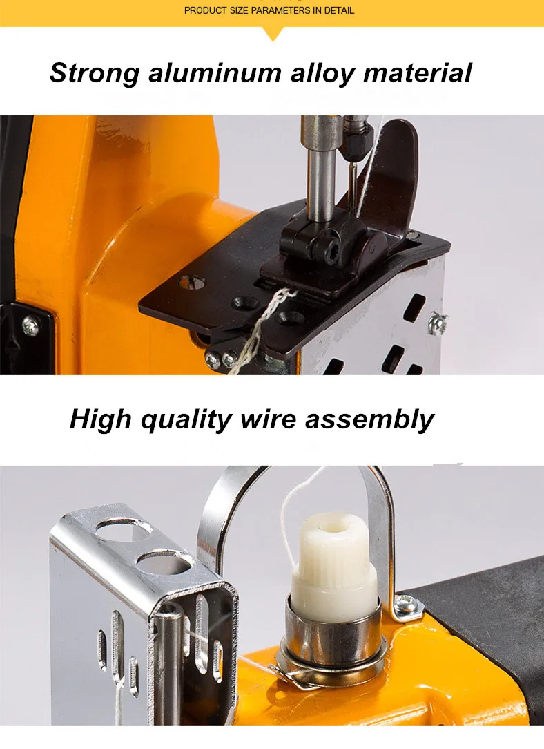 GK9-890 Portable Bag Closer Machine - High Accuracy & Speed