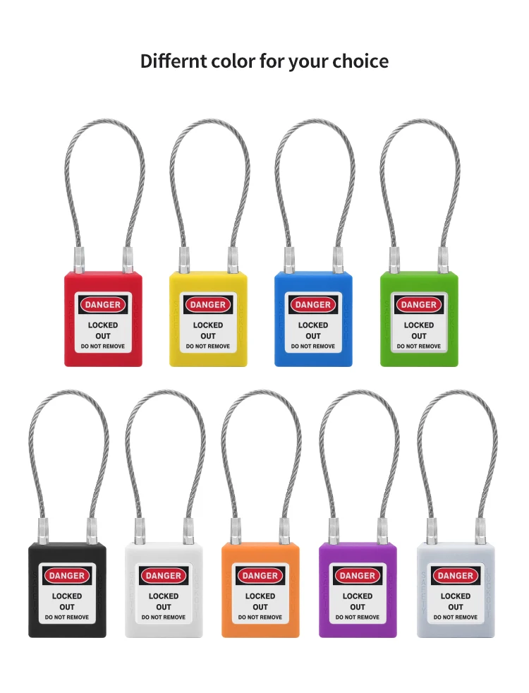 Lockout Tagout Safety - Secure with BULANGDI Cable Locks