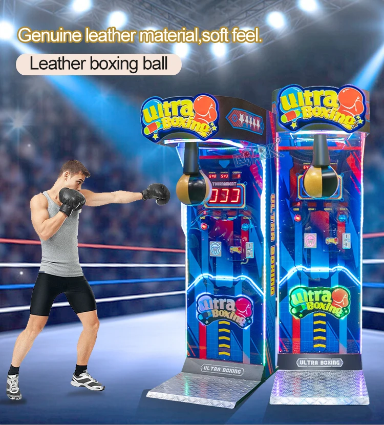 Coin Operated Boxing Arcade Machine for Amusement Game Centers ...