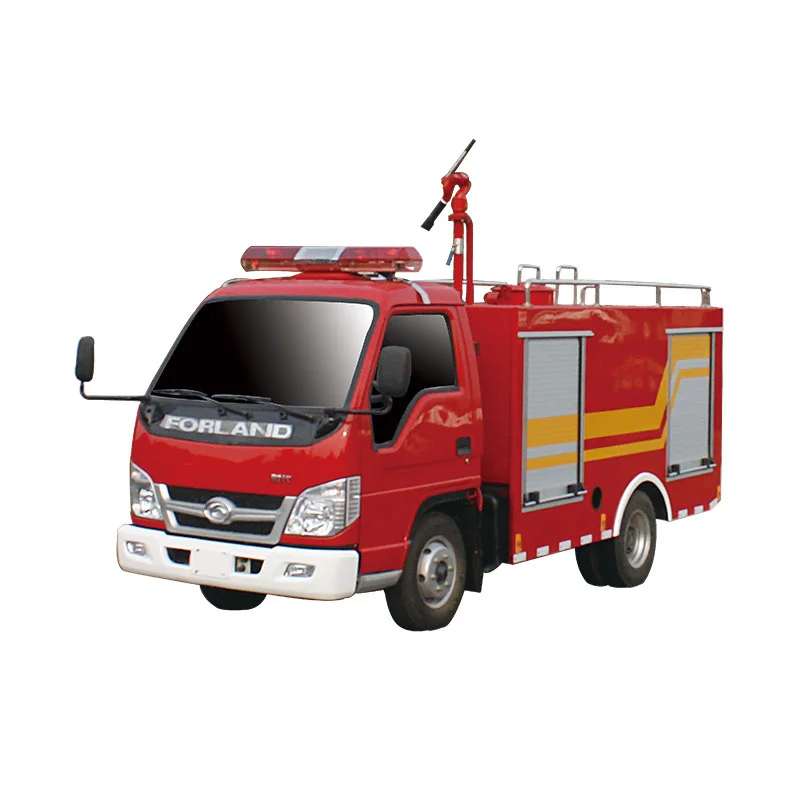 Foton small fire fighting truck 1500L mini fire truck