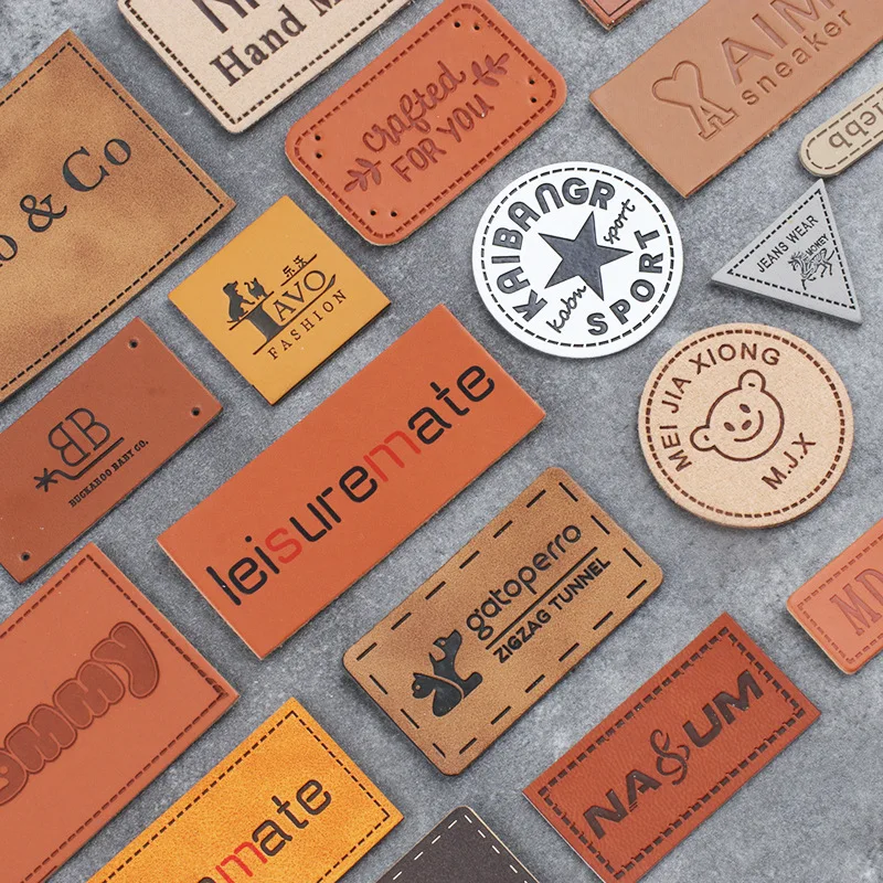 Custom Leather Patches by Lucky Ginger - Durable & Stylish