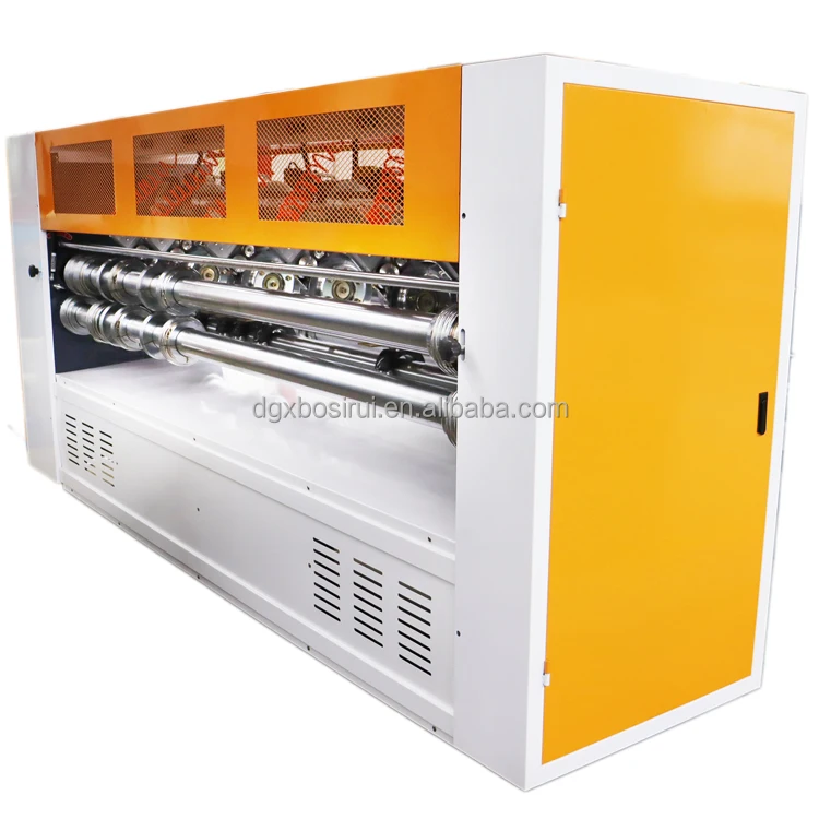 Automatic Thin Blade Slitter Scorer Carton Making Machine Corrugated ...