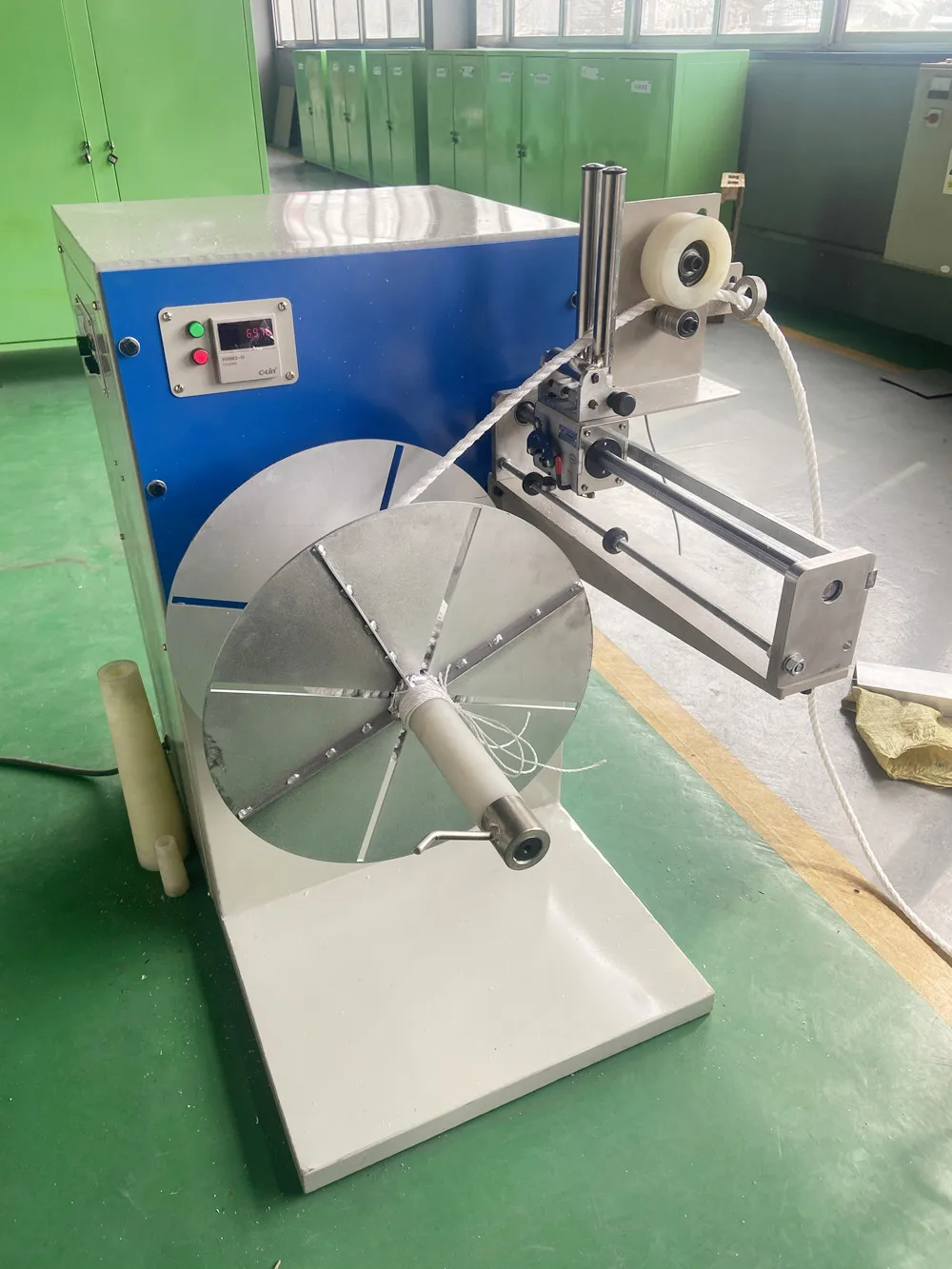 Winding Machine Twisted Rope Coiler Pp Pe Rope Coiler Machine - Buy ...